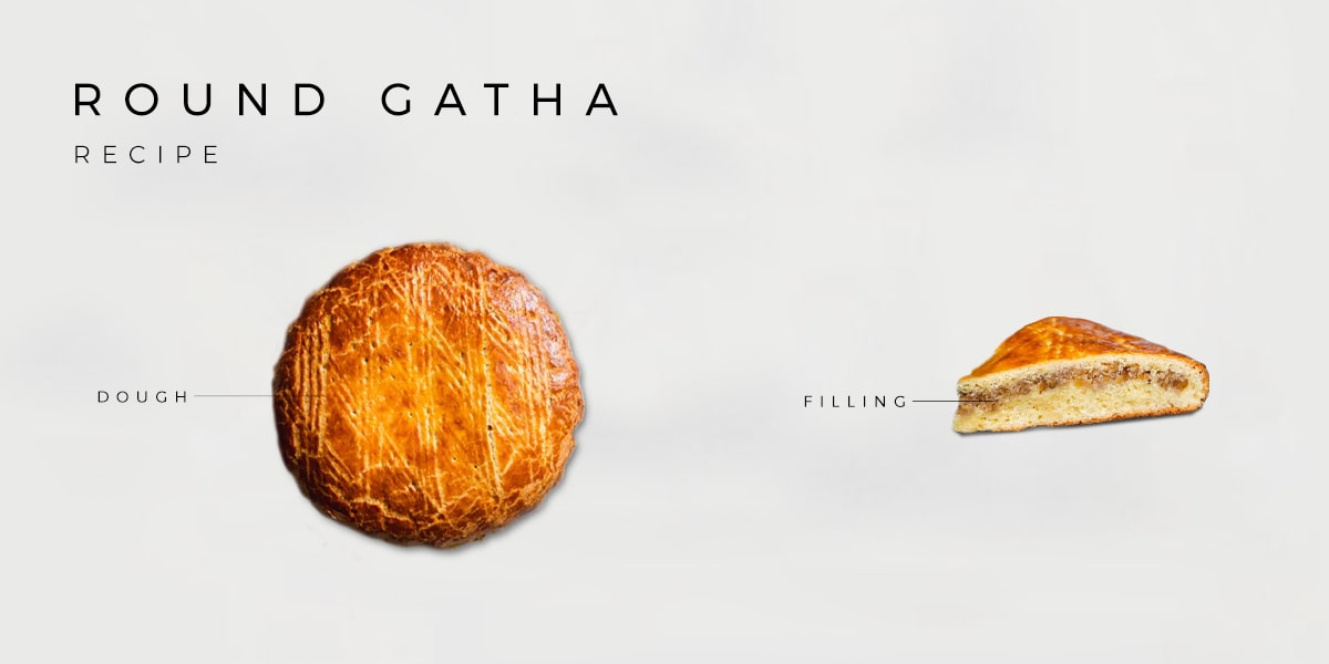 Traditional Armenian Gata and Fasting Bread