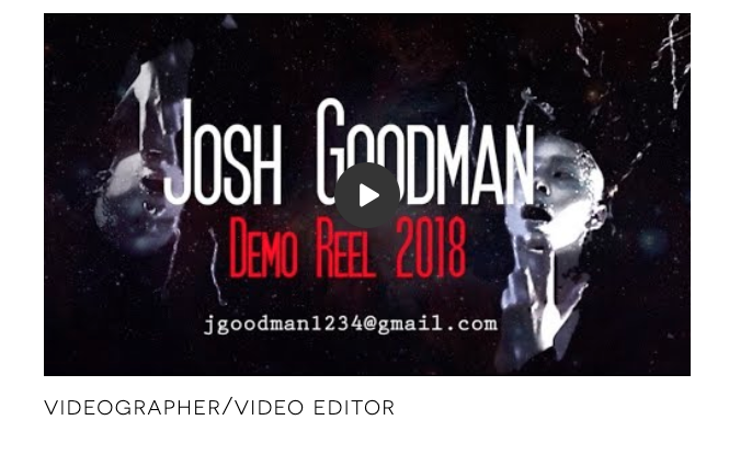 Josh Goodman - Goodybagproductions