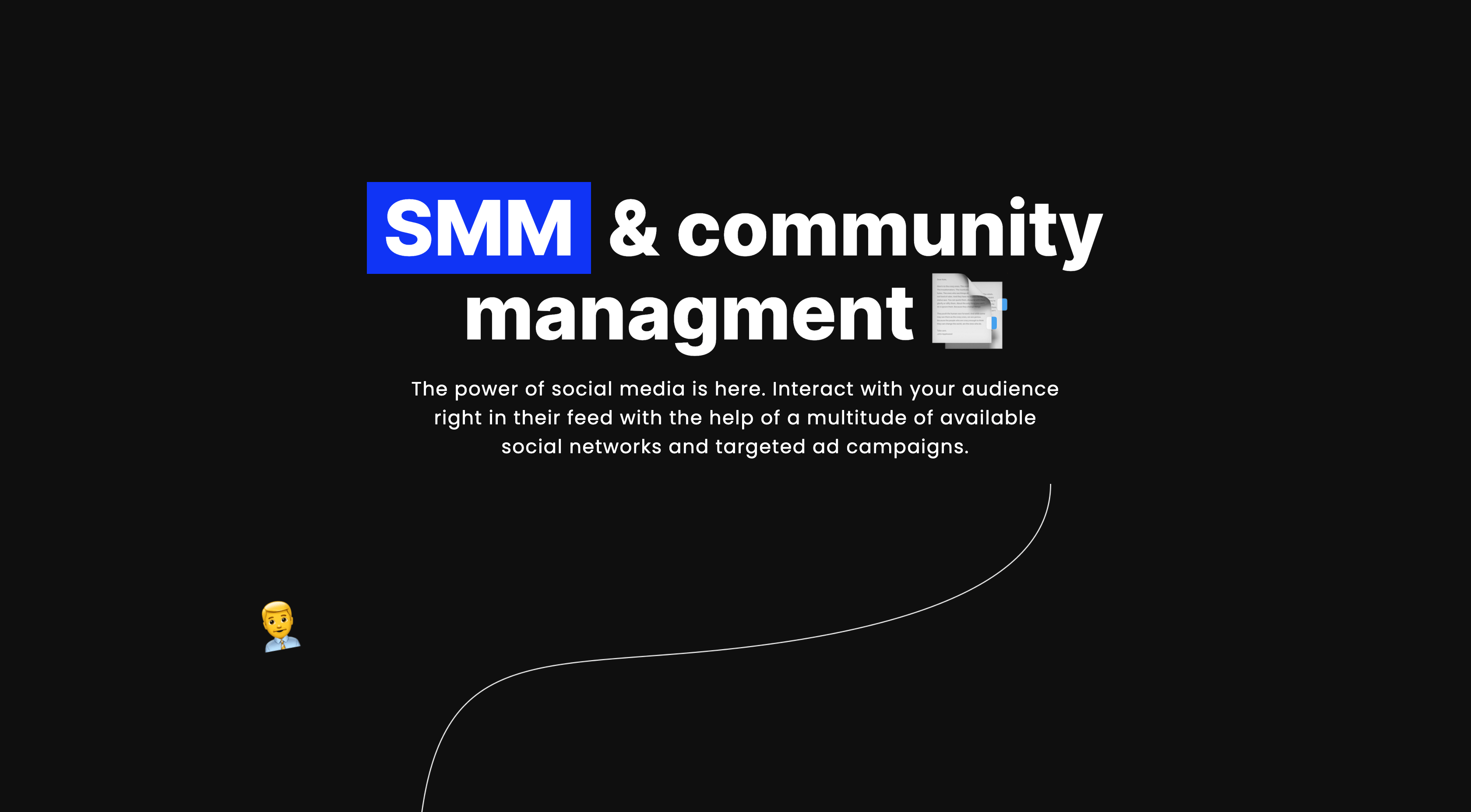SMM & community management - Kverdi Wealth Management