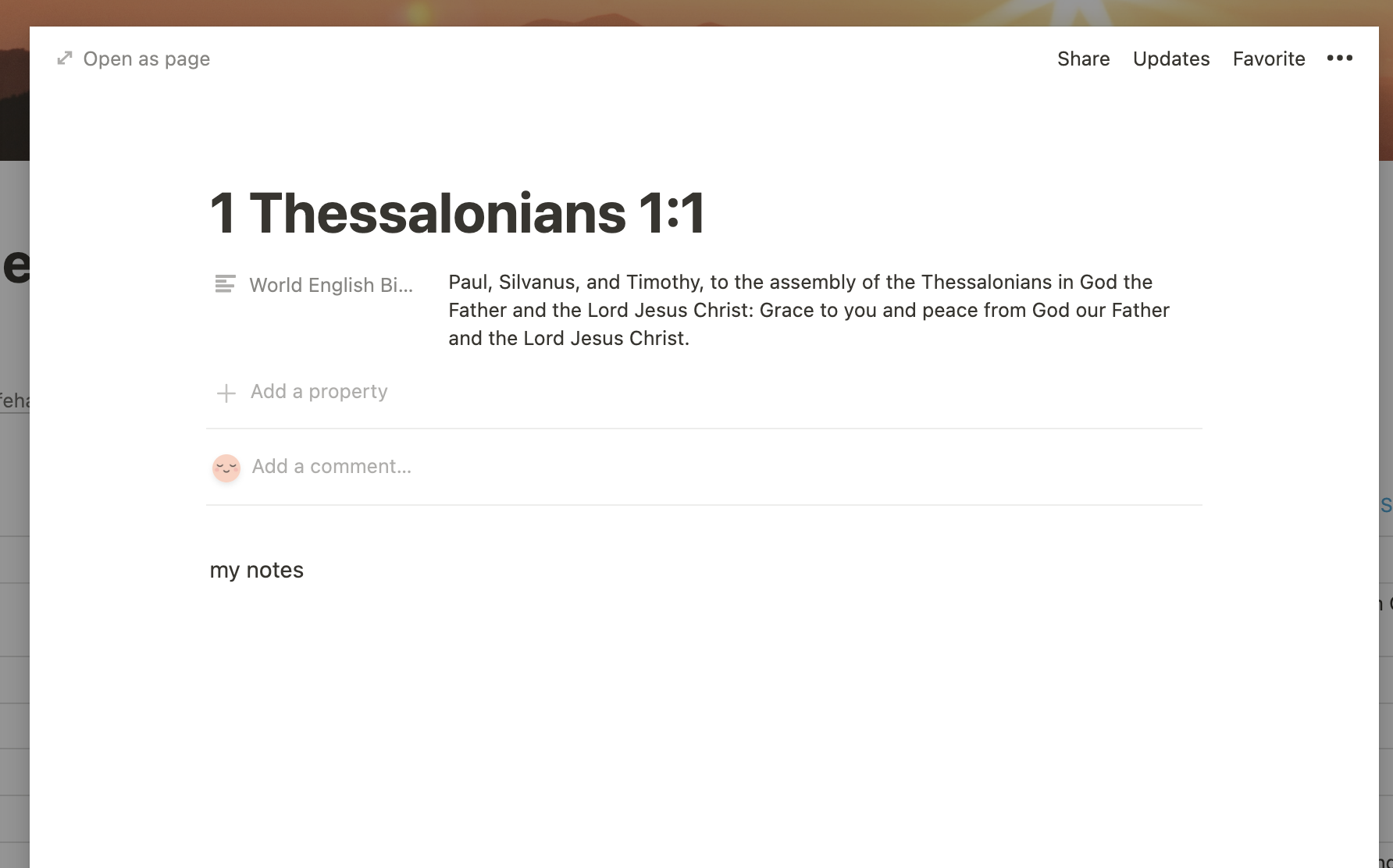 The Bible As A Notion Template