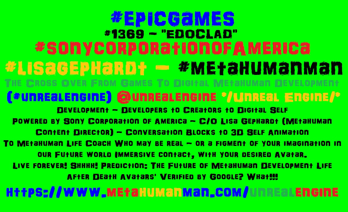 (#unrealengine) @unrealengine */Unreal Engine/* - Metahumanman