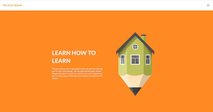 Online Tutoring Website Template - Cool School | Ucraft