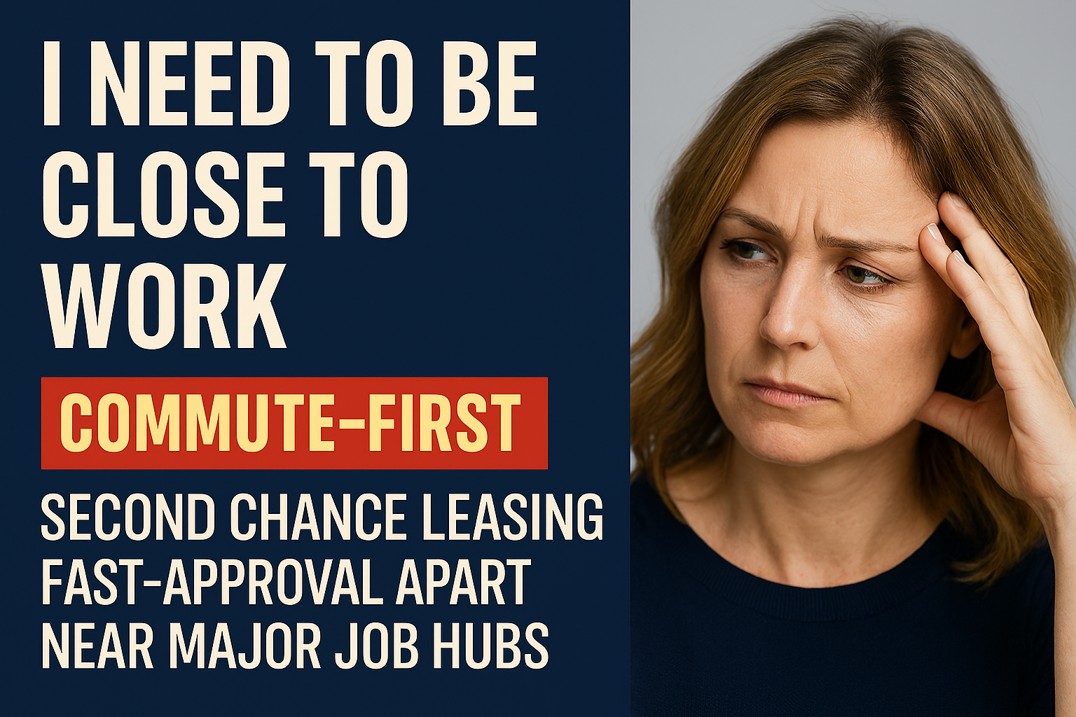 🚦 “I Need to Be Close to Work” Commute-First Second Chance Leasing in DFW