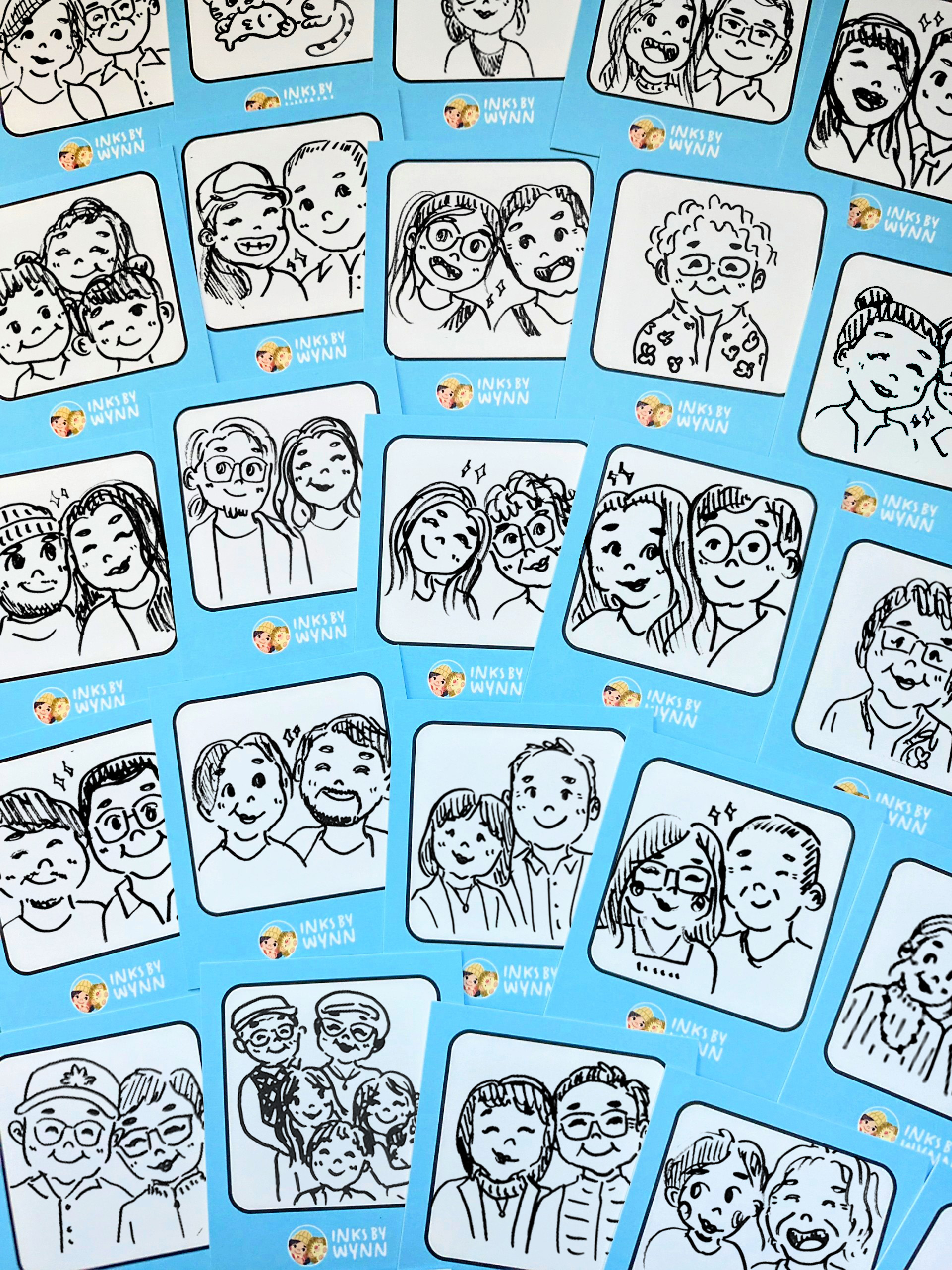 Wynn Yau | Live Doodle Portraits